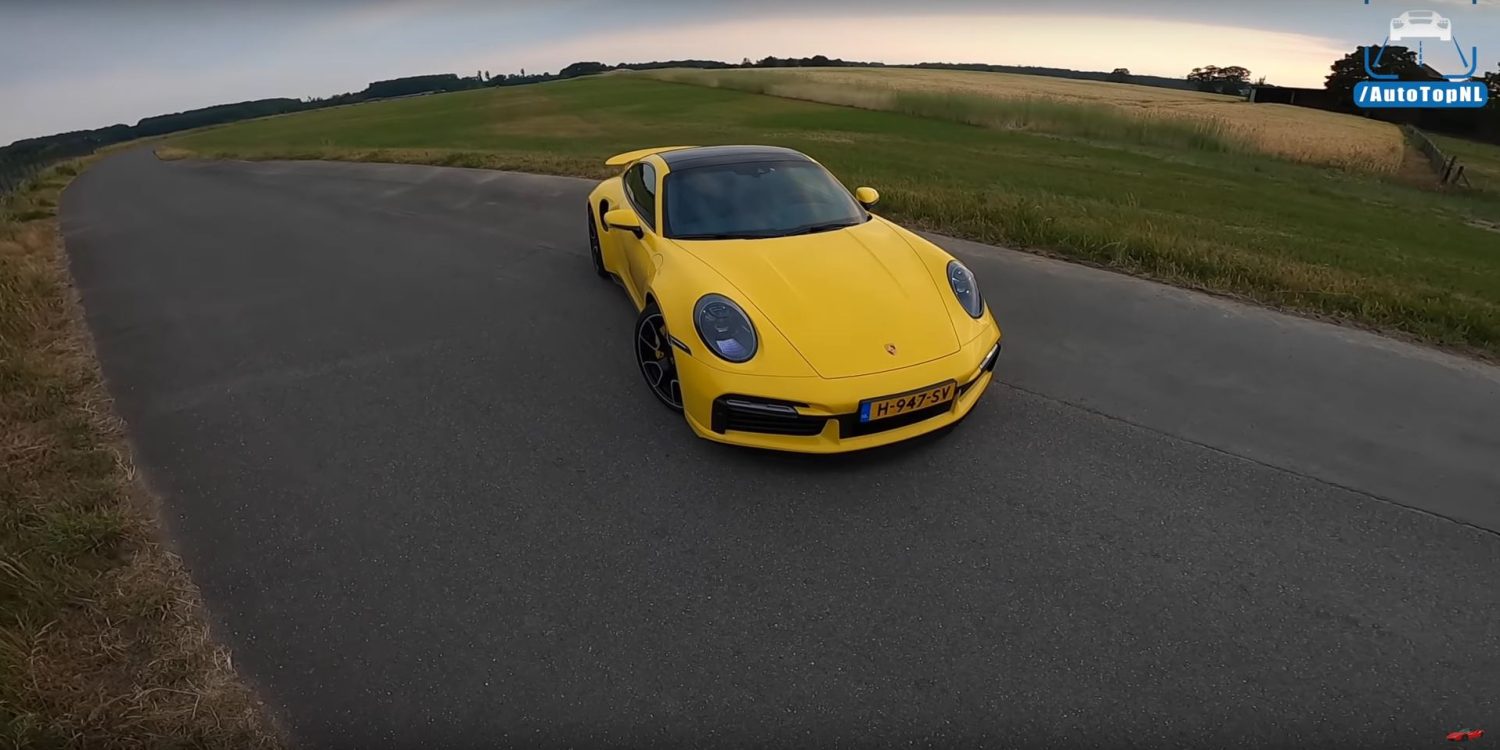 AutoTopNL Takes A Porsche Type 992 911 Turbo S On The Autobahn