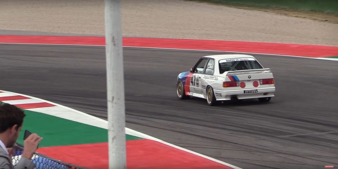 VIDEO: 1990 BMW E30 M3 DTM Race Car At Full Throttle [VIDEO]