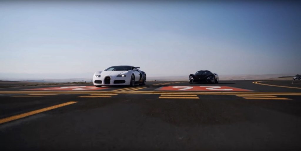 A Bugatti Veyron Drag Races A SSC Tuatara | SuperCars.net