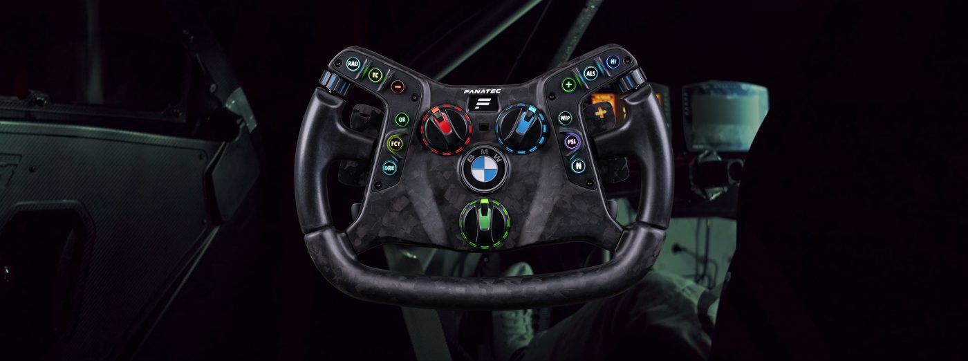 Fanatec & BMW Motorsport Announce Podium Steering Wheel