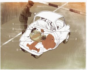 Escaping From East Germany Smuggled in a BMW Isetta