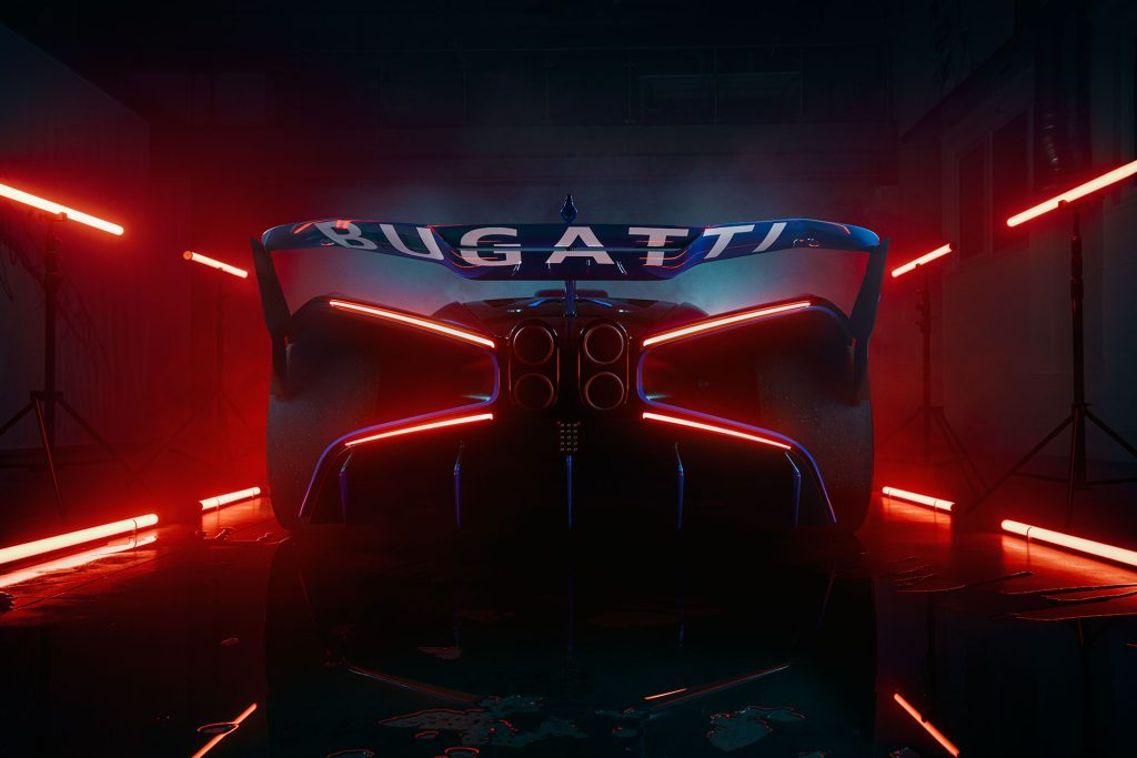 The Bugatti Bolide is voted the most beautiful hyper car of the year
