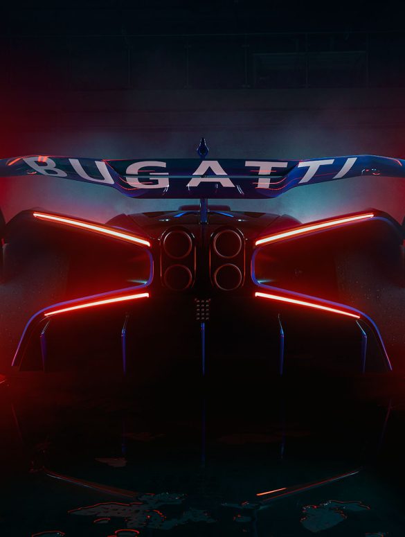 The Bugatti Bolide is voted the most beautiful hyper car of the year