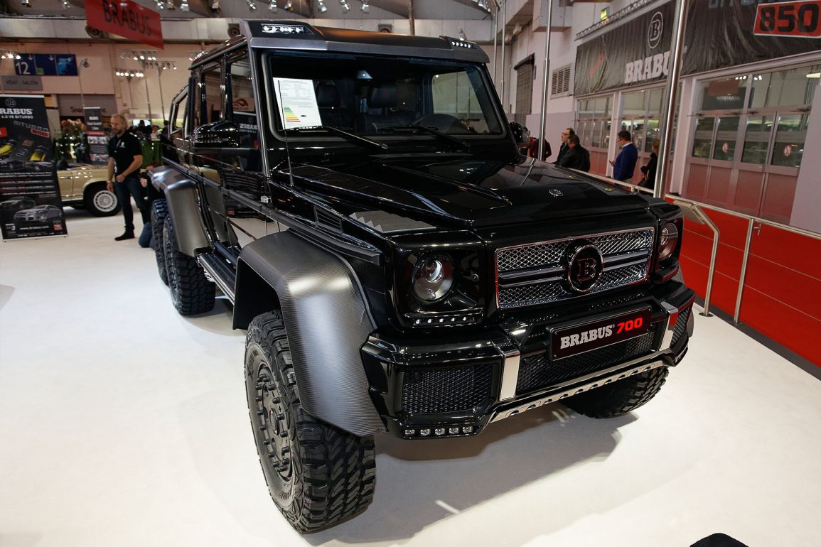 The BRABUS B63S - 700 6x6, making limited even rarer