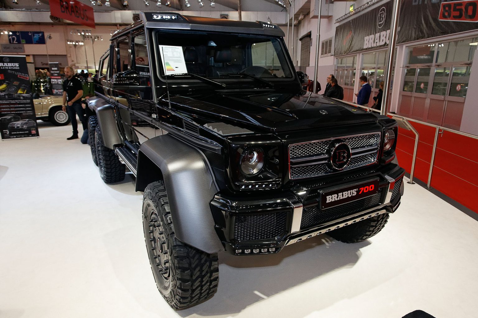 The BRABUS B63S - 700 6x6, making limited even rarer