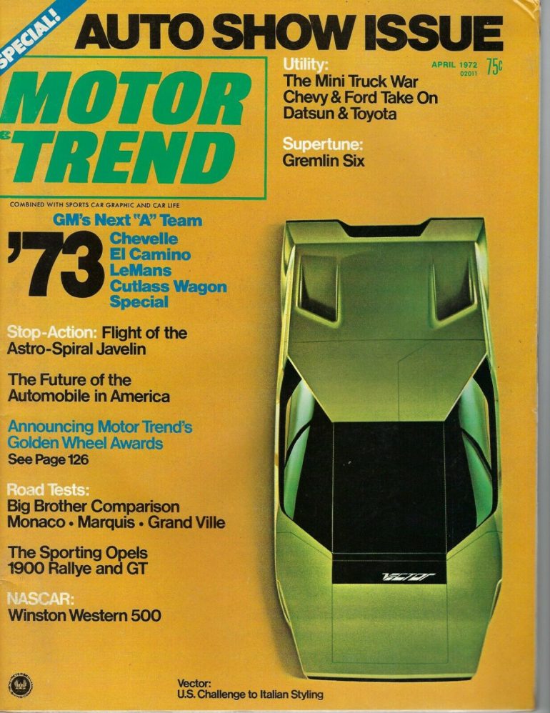 The Vector W8 - The Dream of America’s First Supercar