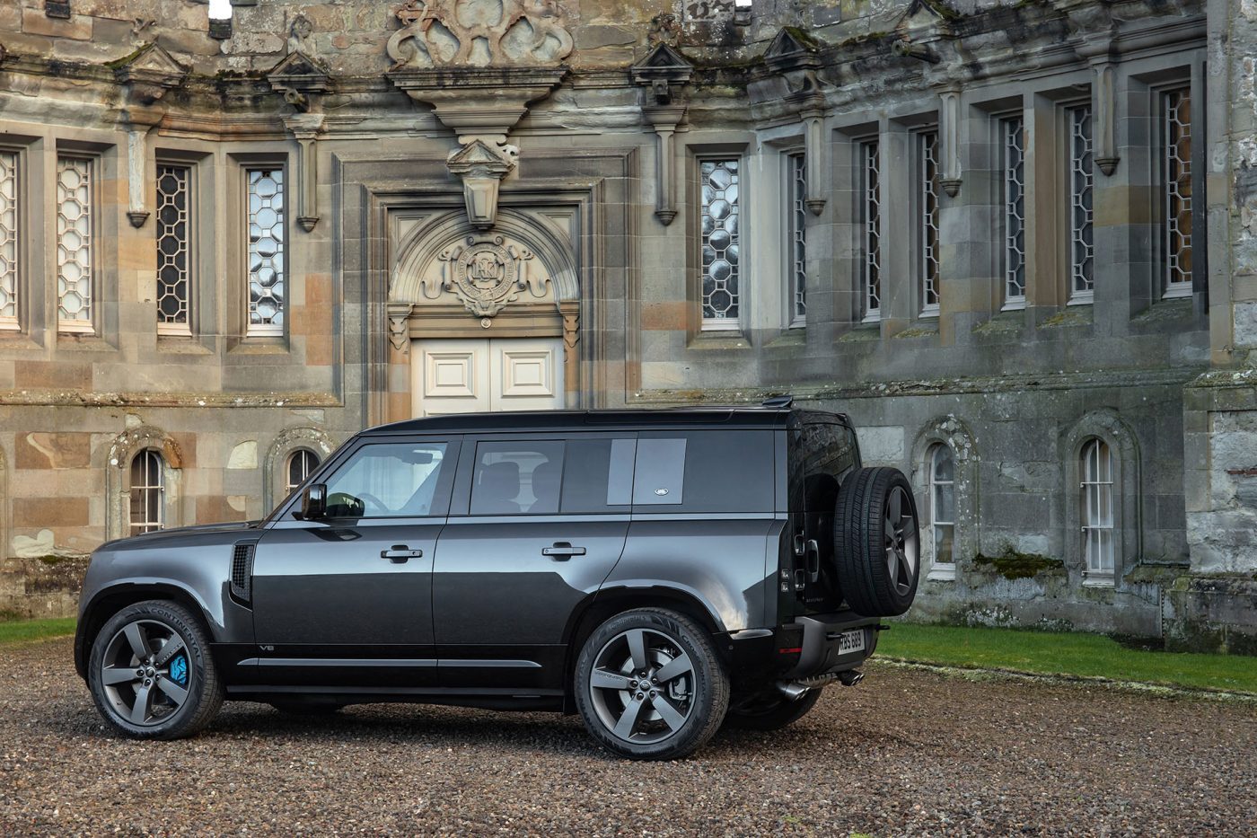 The new Defender V8