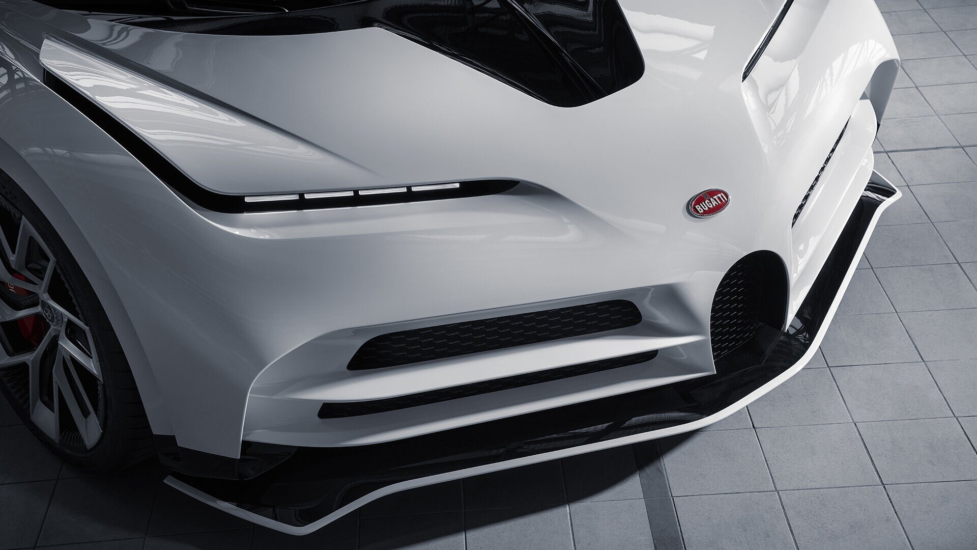 Watch this Bugatti Chiron's Dashboard Acceleration