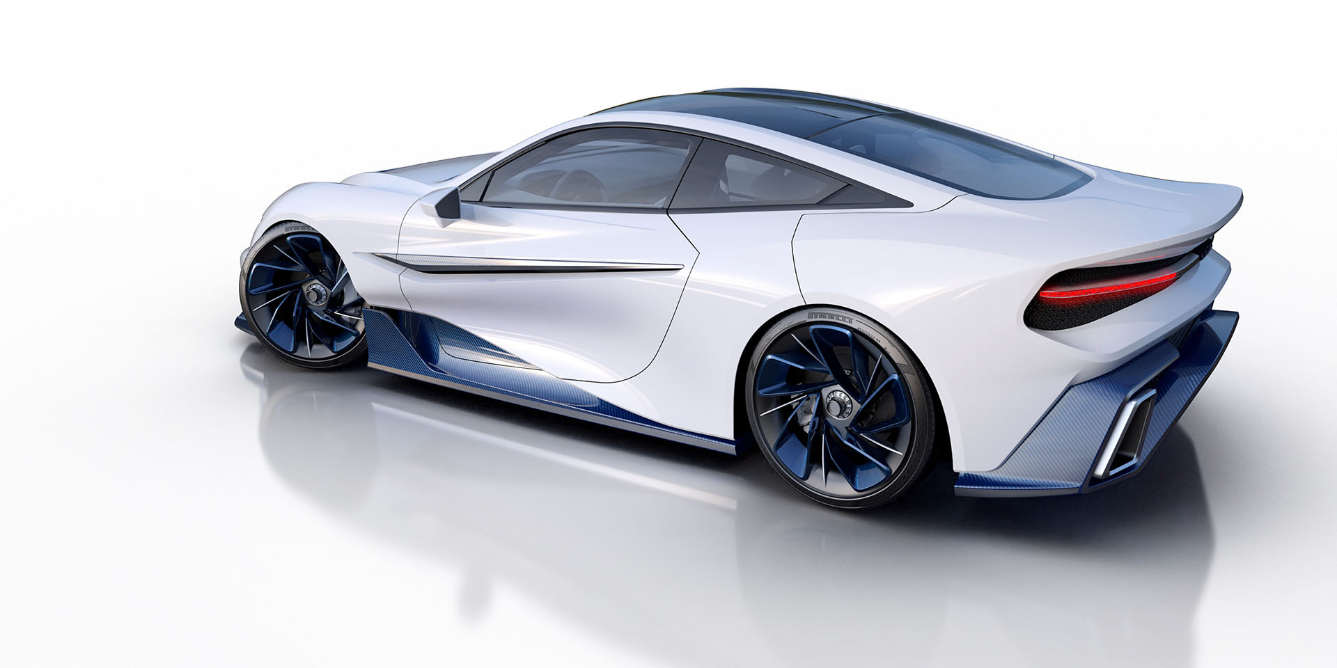 Naran Automotive shows ‘Celare Pack’ for their hyper-coupé