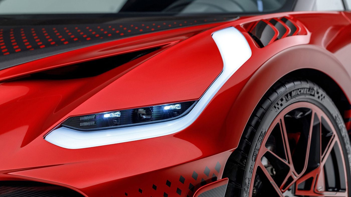 The Bugatti Divo 'Lady Bug'