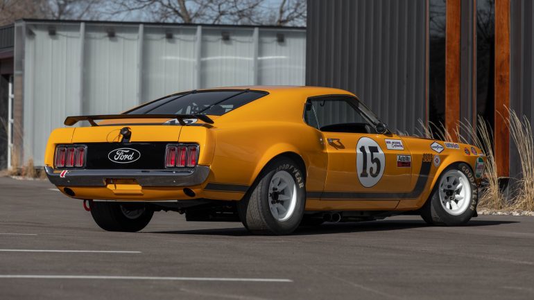 Last Bud Moore 302 Mustang Trans-Am Comes to Auction
