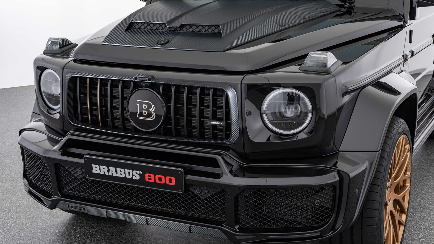 Brabus 800 Black & Gold Edition (G63 AMG)
