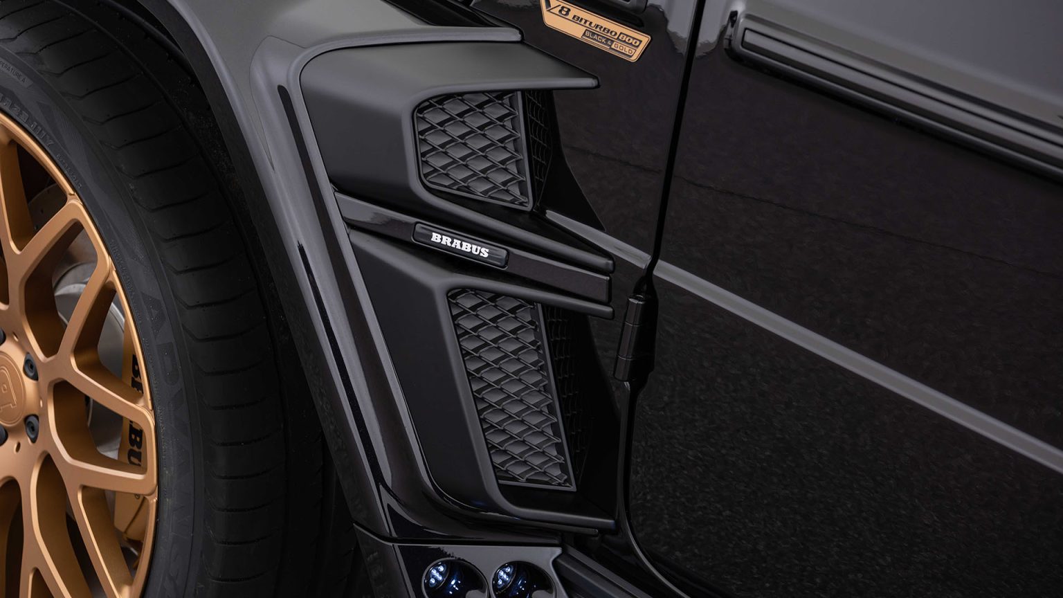 Brabus 800 Black & Gold Edition (G63 AMG)