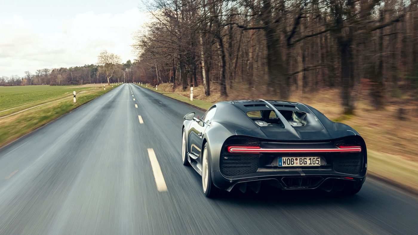 The Bugatti Chiron 4-005 prototype