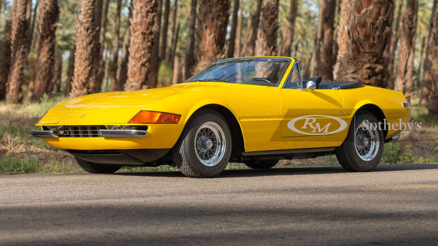 The Ferrari 365 GTS/4 Daytona Spider
