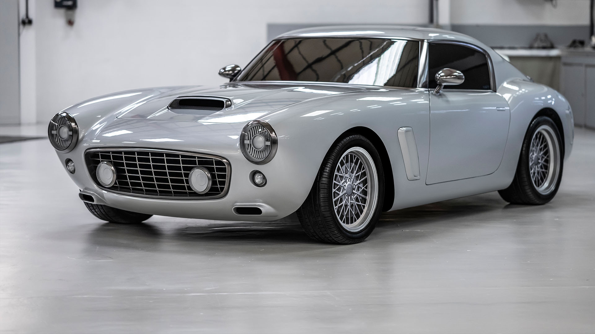 Behind the wheel of the RML SWB