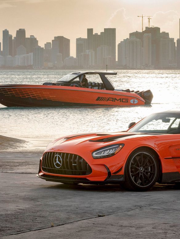 The 41’ Cigarette Nighthawk AMG Edition
