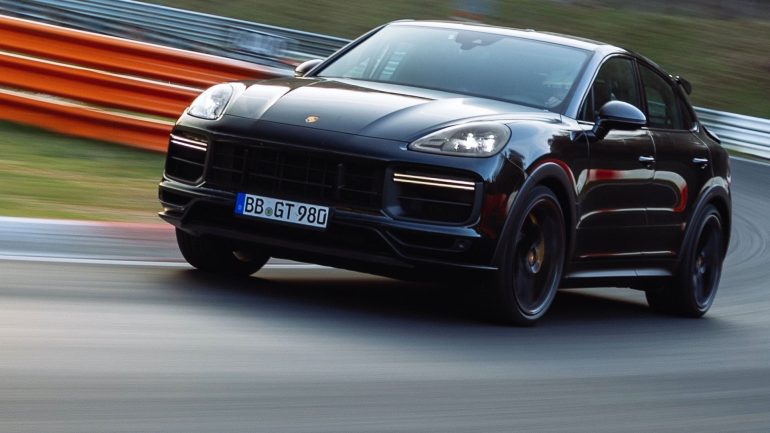 Record setting Porsche Cayenne