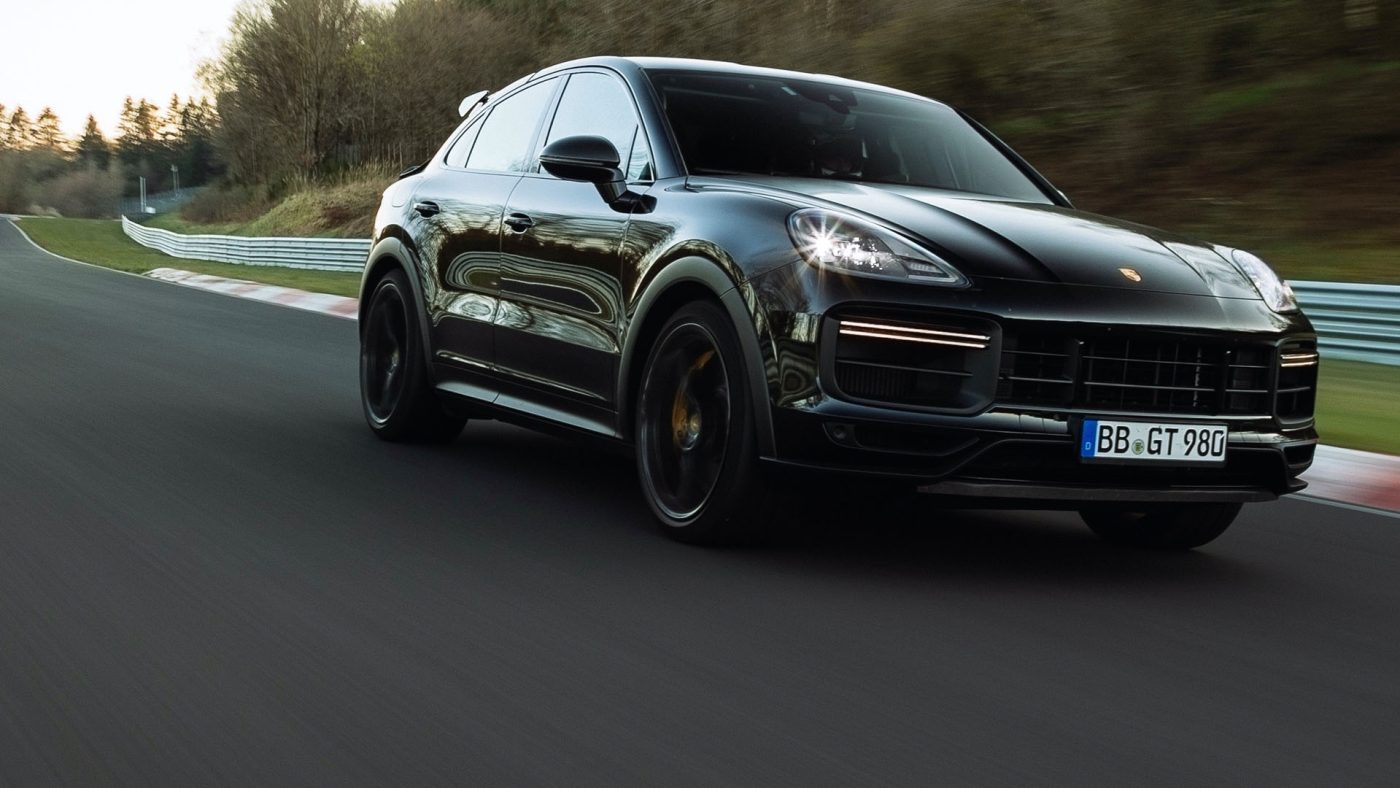 Record setting Porsche Cayenne