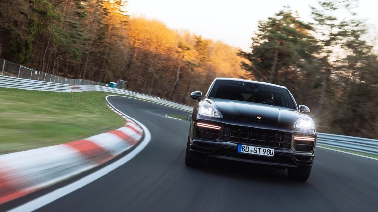 Record setting Porsche Cayenne