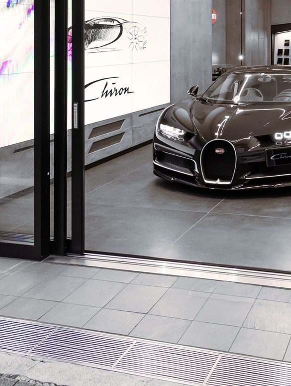 Bugatti's global dealer network