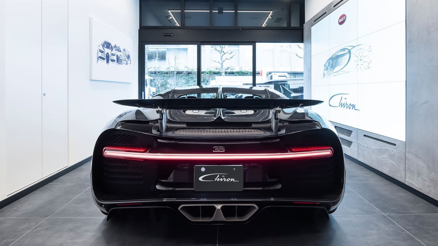 Bugatti's global dealer network