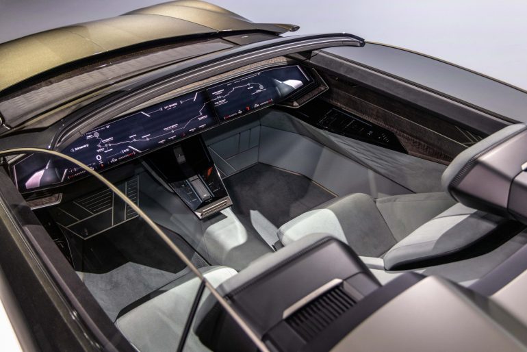 Sneak Peek at the Audi skysphere Concept Car - Supercars.net
