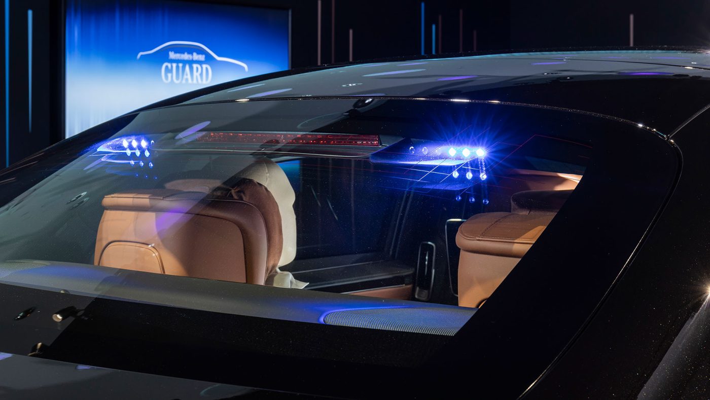 The S680 Guard, piece of mind on wheels