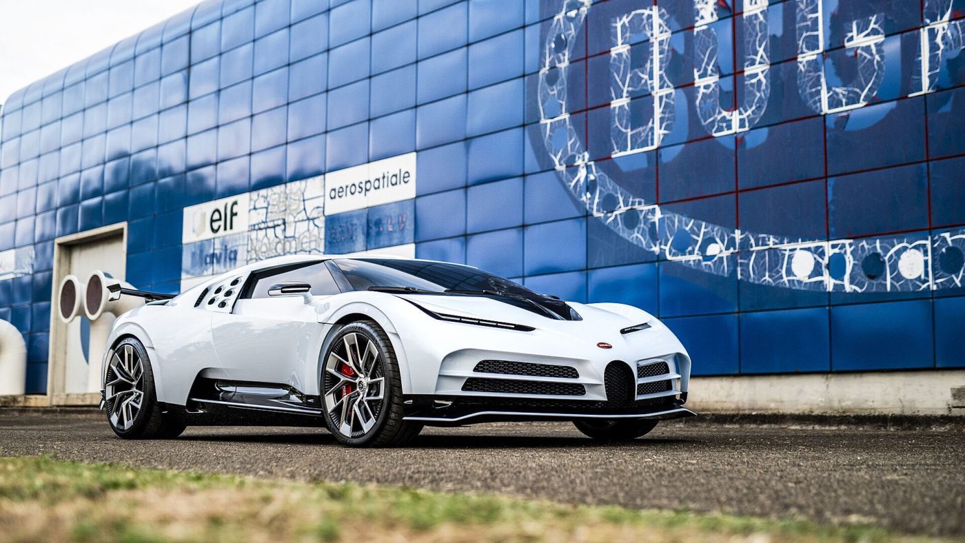 The Bugatti EB110, the super sports car of the 1990s