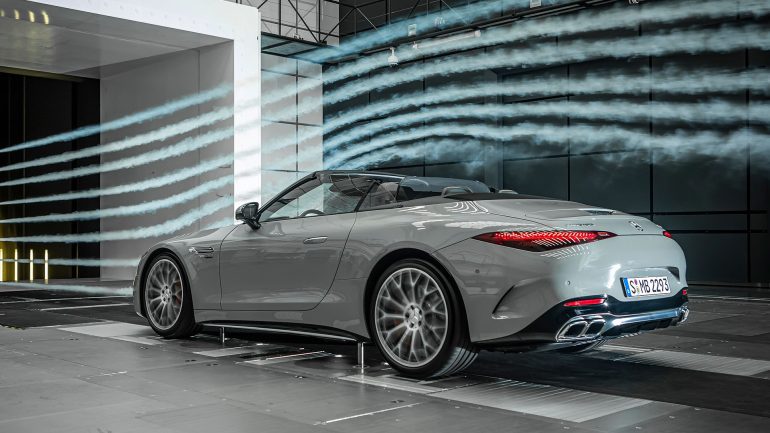 A brand new Mercedes-AMG SL