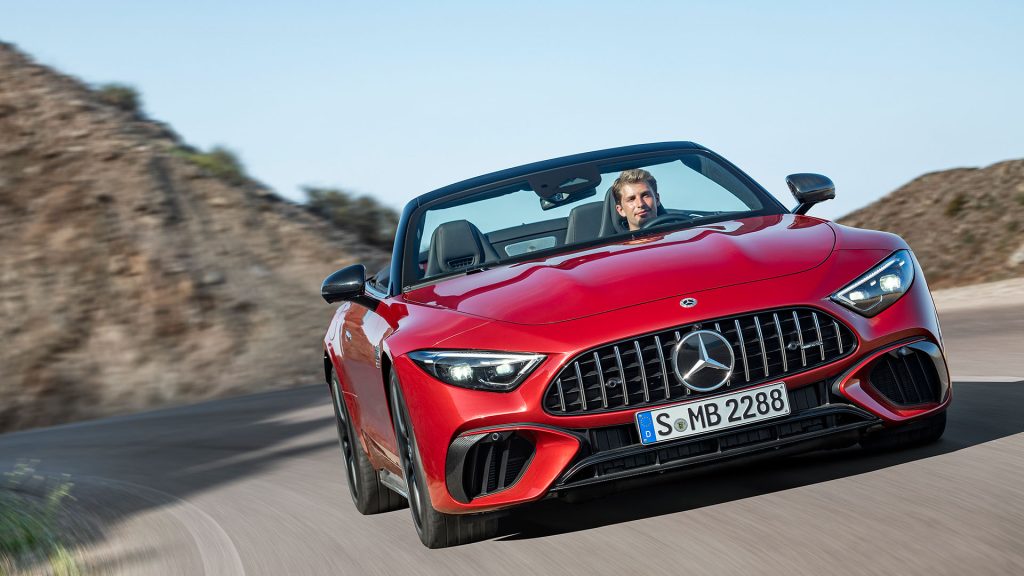 A brand new Mercedes-AMG SL