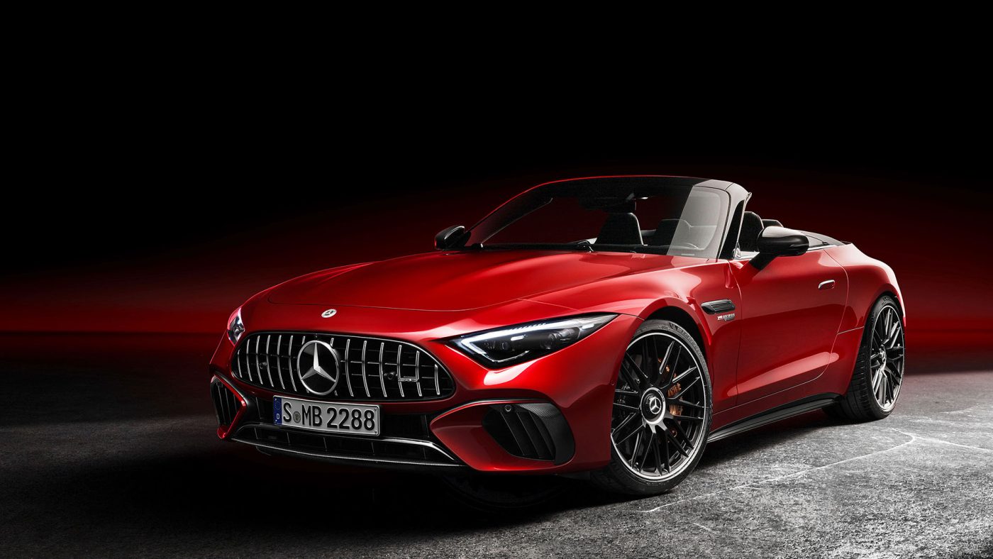 A brand new Mercedes-AMG SL