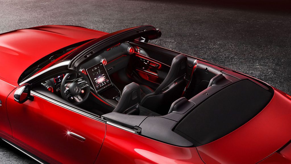 A brand new Mercedes-AMG SL