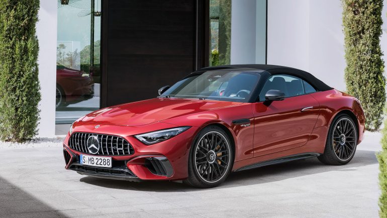 A brand new Mercedes-AMG SL