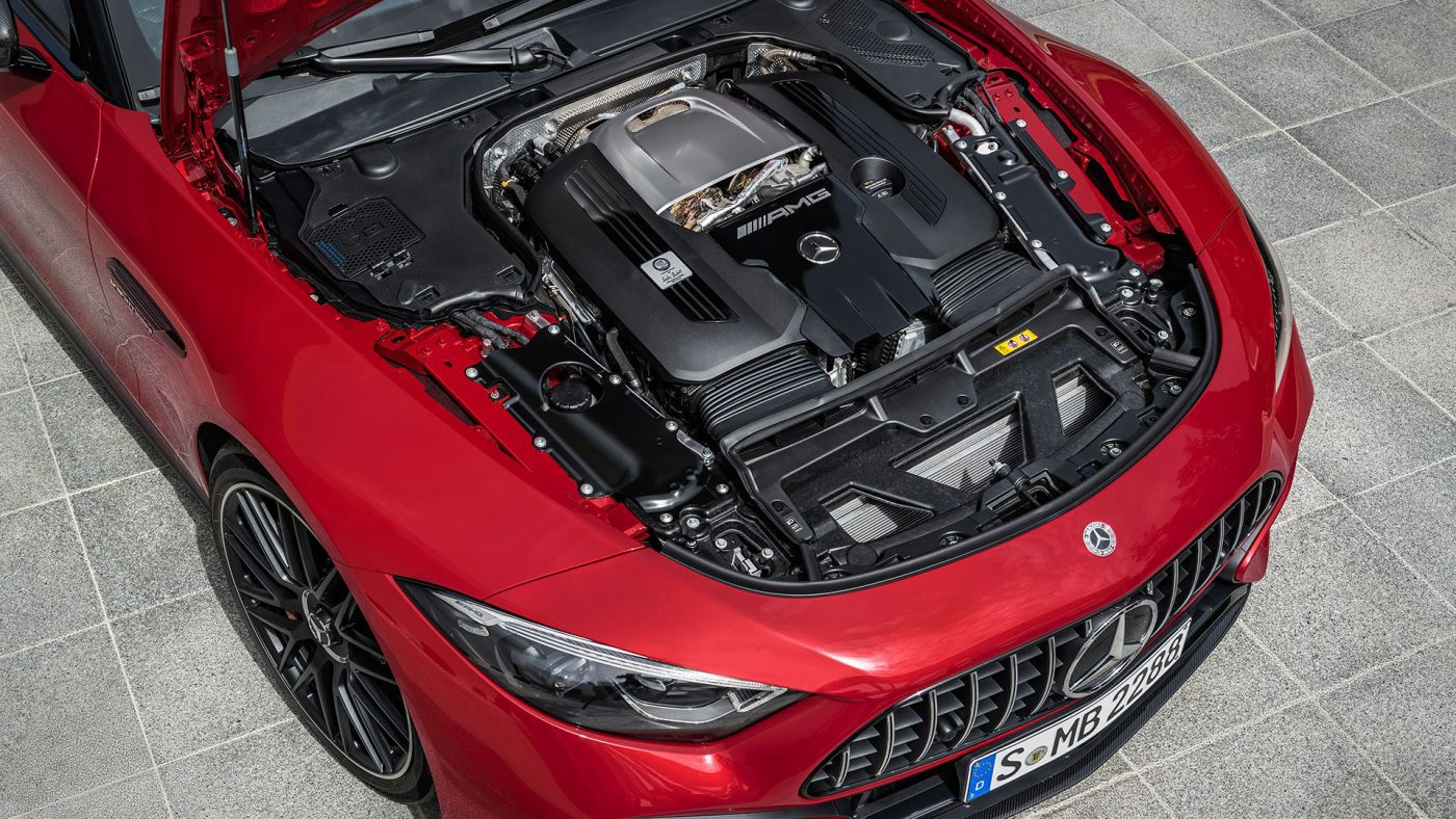A brand new Mercedes-AMG SL