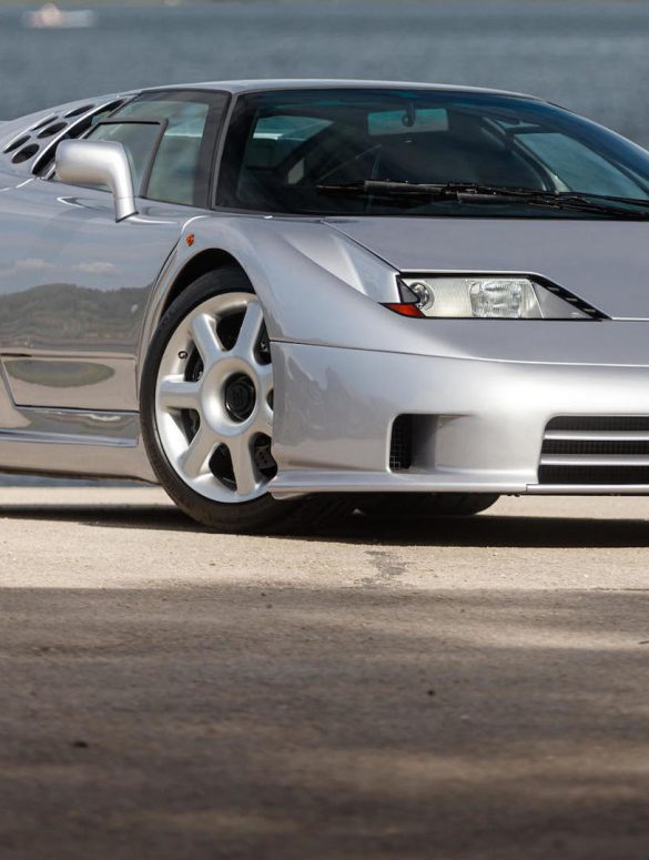One of 30 Bugatti EB110 SS