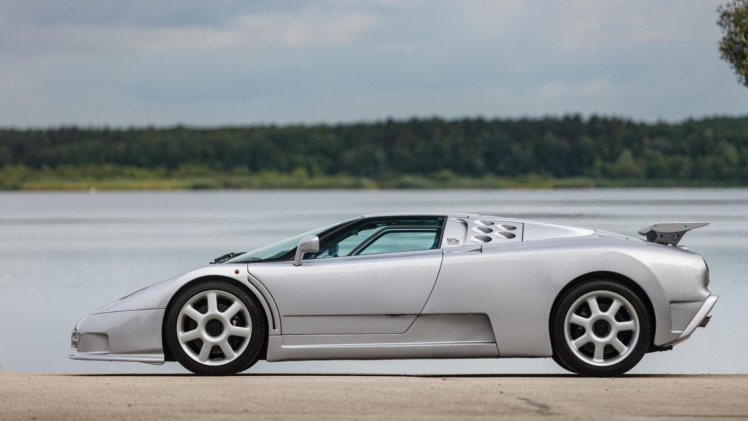 One of 30 Bugatti EB110 SS