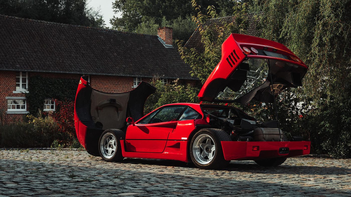 FOR SALE: Rare Ferrari F40 up for auction