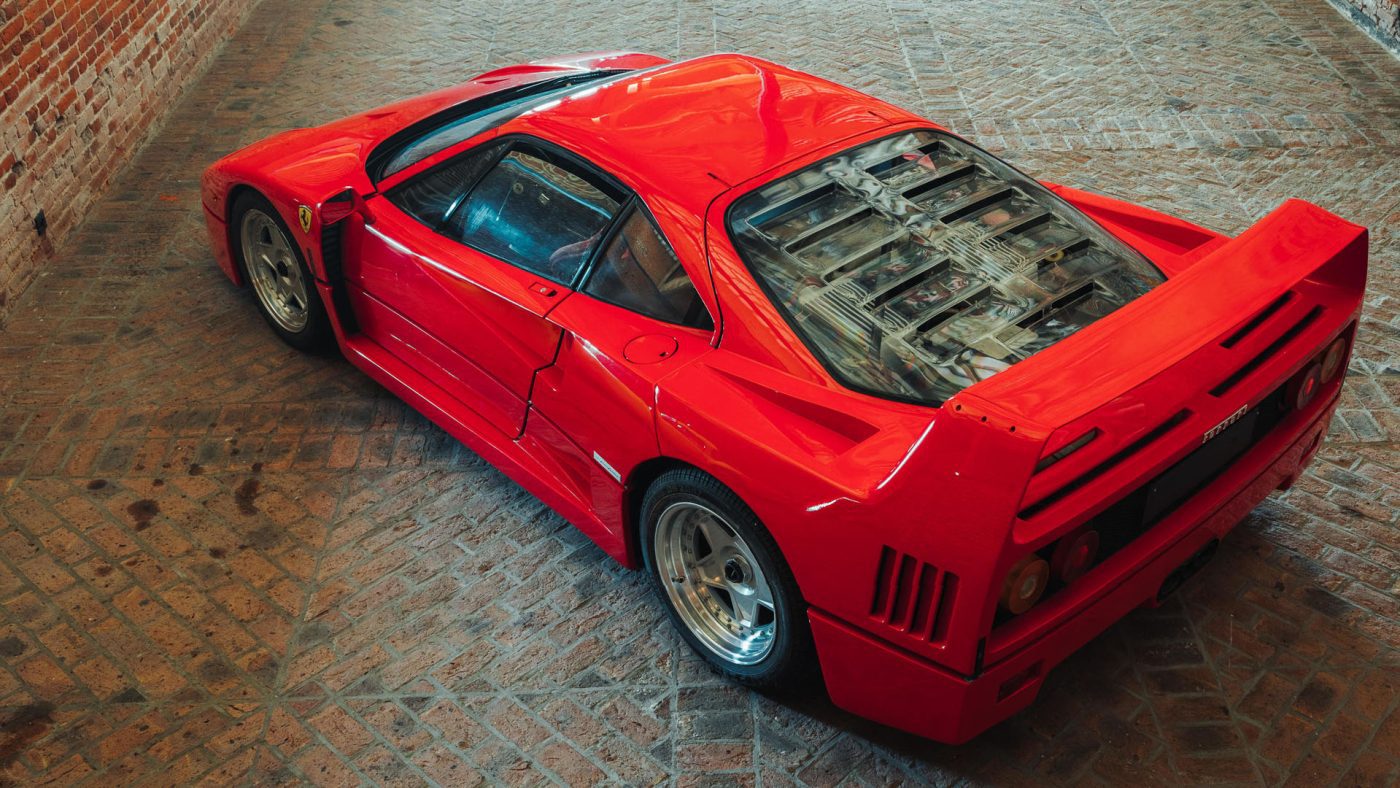 FOR SALE: Rare Ferrari F40 up for auction