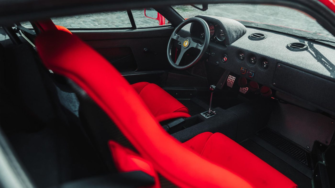 FOR SALE: Rare Ferrari F40 up for auction