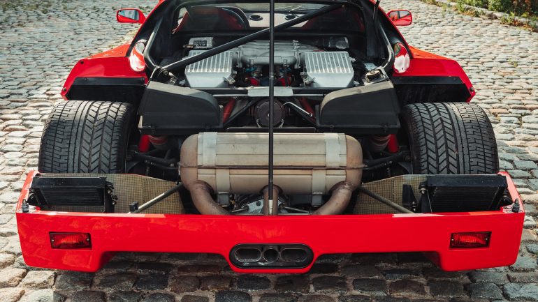 FOR SALE: Rare Ferrari F40 up for auction