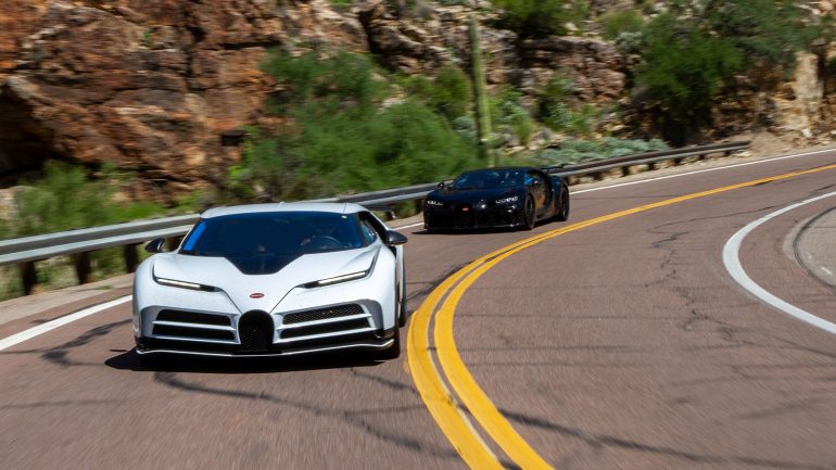 The Bugatti Centodieci is almost ready for production