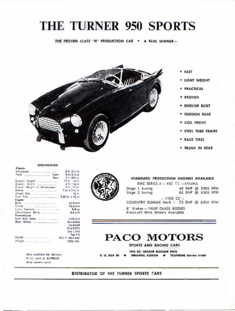 1959 Turner 950 Sport - Head-Turner