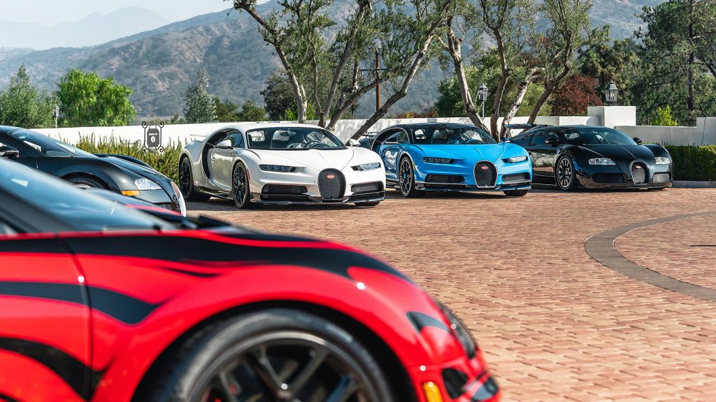 Sightseeing Coastal California in a Bugatti