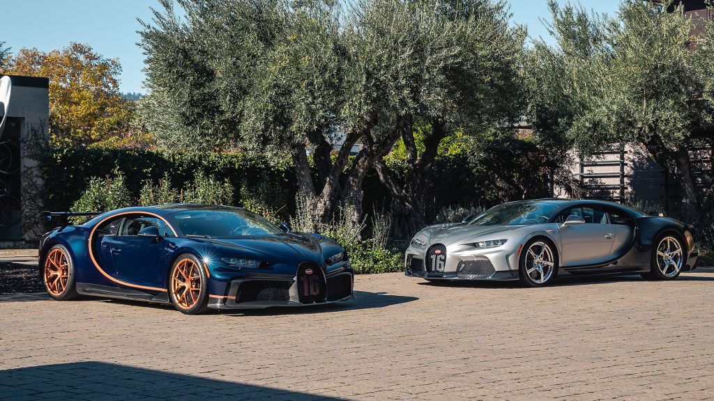 Sightseeing Coastal California in a Bugatti