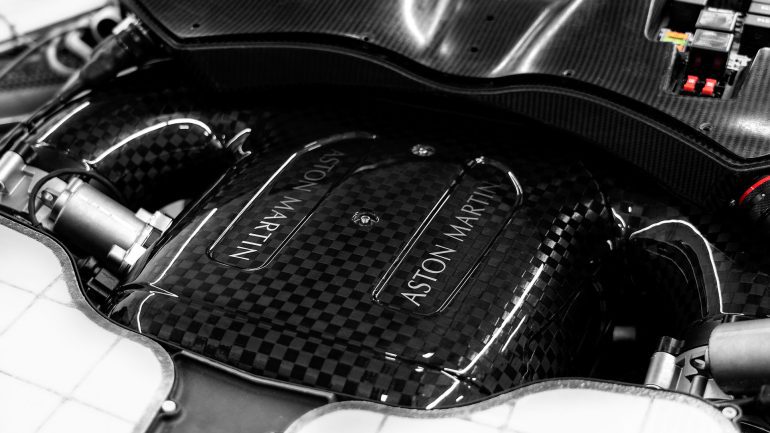 The first Aston Martin Valkyrie for a customer is ready for delivery