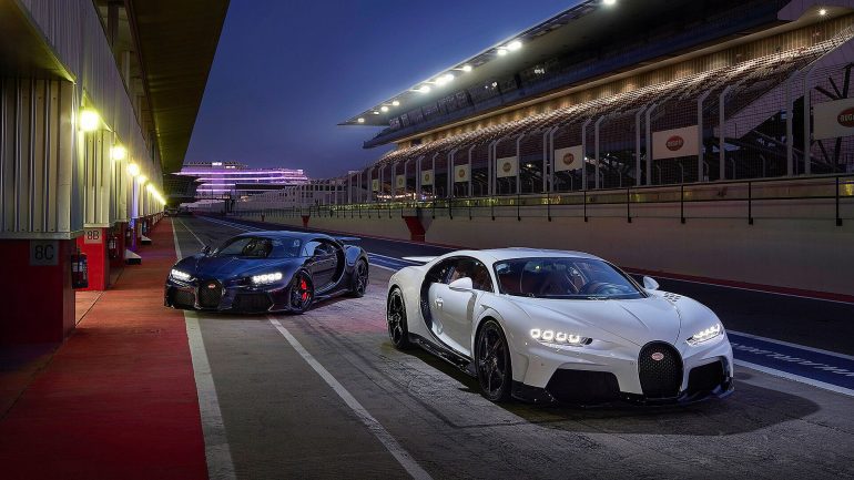 The Bugatti Chiron Super Sport, the world's fastest and most luxurious GT