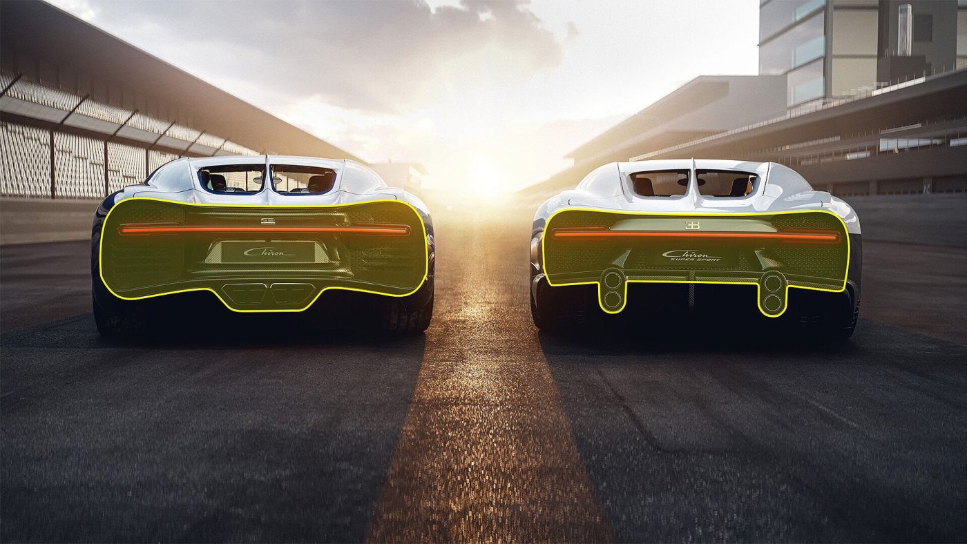 The Bugatti Chiron Super Sport, the world's fastest and most luxurious GT