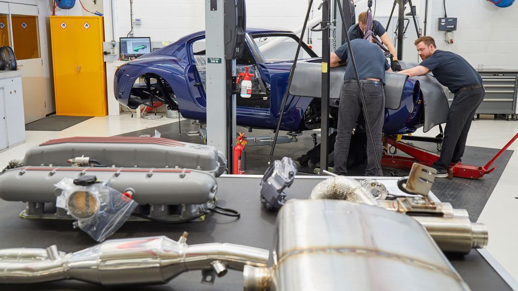 The first RML road car is almost completed