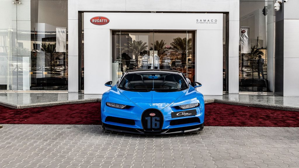 New Bugatti Riyadh showroom